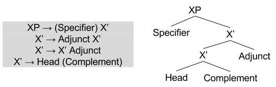 The X-Bar Theory of Phrase Structure | Fewer Lacunae